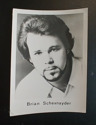 Brian Schexnayder Autographed Photo from 1979 Opera Singer | eBay