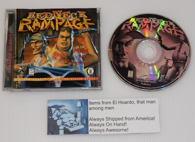 Redneck Rampage PC CD-ROM 1997 Interplay Productions Xatrix Windows 95 ...
