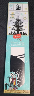 DISNEY'S THE NIGHTMARE BEFORE CHRISTMAS Christmas Peel & Stick Window ...