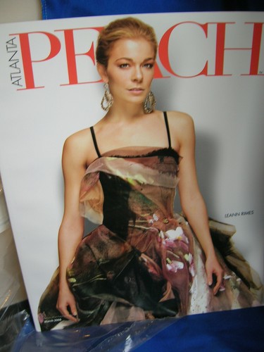Atlanta Peach Magazine LeAnn Rimes Cover New March 2008 | eBay