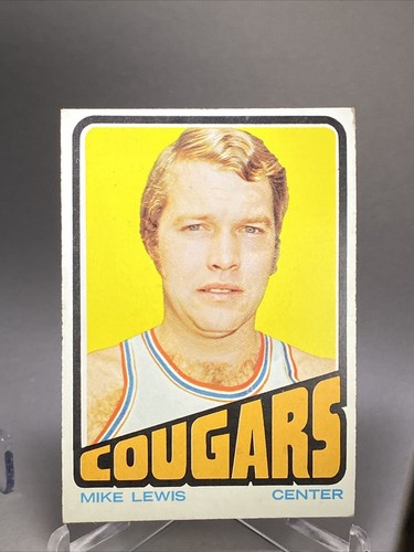 MIKE LEWIS 1972-73 TOPPS BASKETBALL #234 ABA | eBay