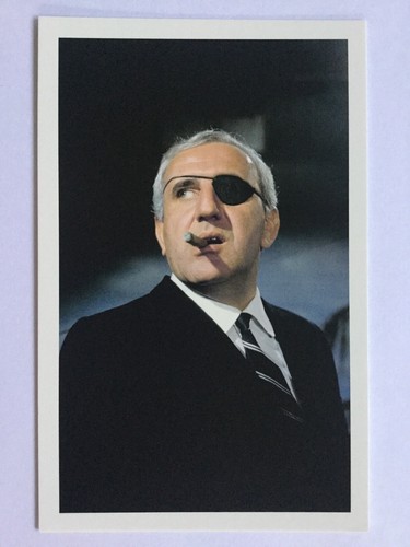 James Bond 007 Picture Postcard Adolfo Celi Emilio Largo Thunderball ...