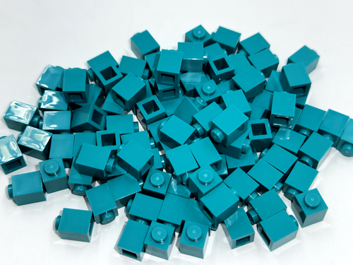 LEGO Pack of 200x New Dark Turquoise Brick 1 x 1 BULK BRICKS | eBay