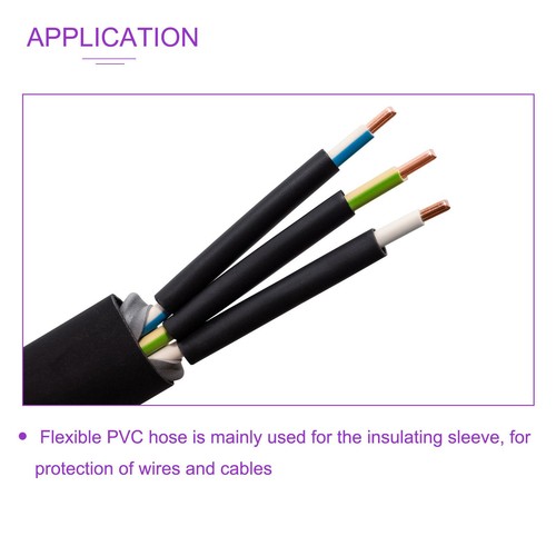 3mm ID 4mm OD, Flexible PVC Hose for Protection of Wires and Cables 32 ...
