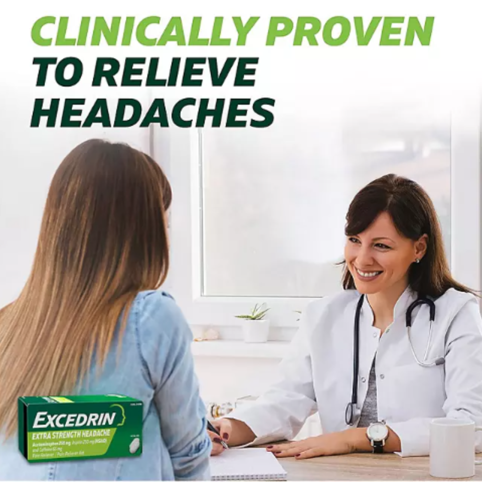 Excedrin Extra Strength Caplets, Pain Reliever Aid 250 mg., 300 ct. | eBay