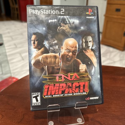 TNA Impact (Sony PlayStation 2, 2008) Ps2 Game - Case Disc No Manual ...