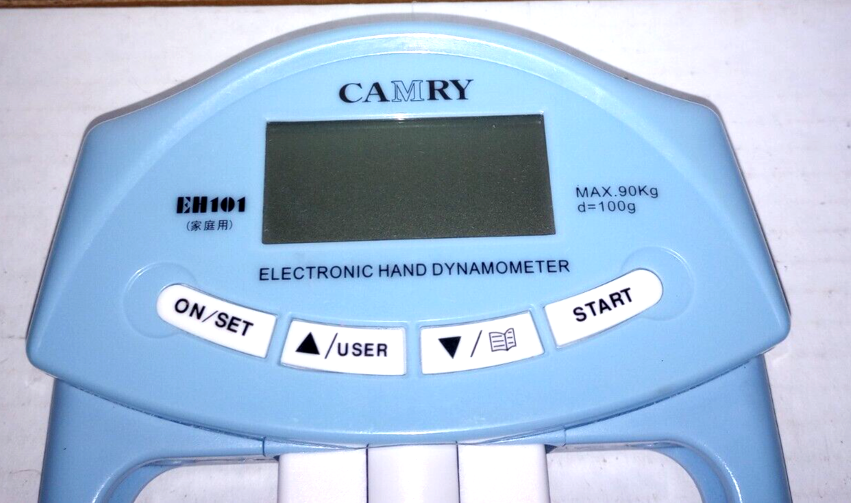 Camry Electronic Hand Dynamometer EH101 - Tested / Works - Good ...