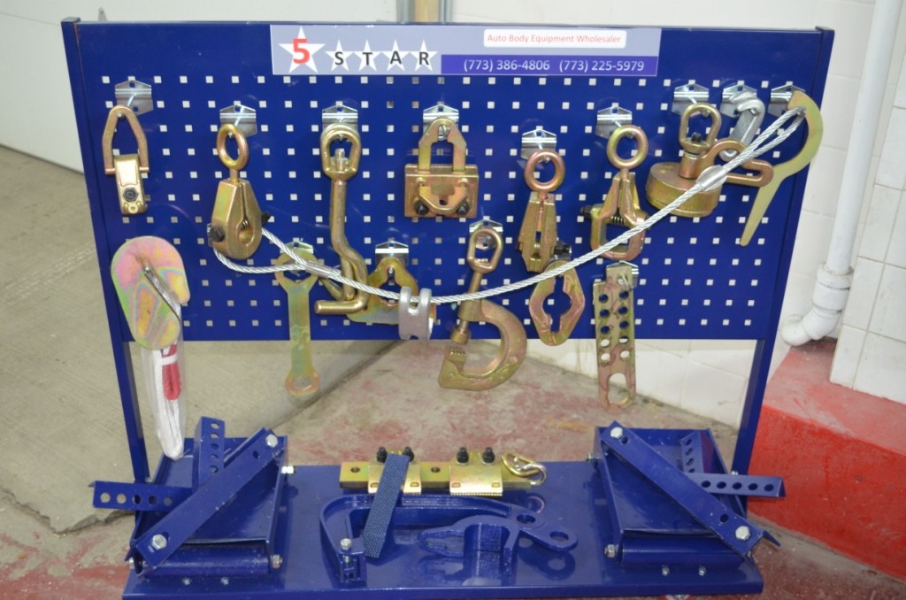 FREE SHIPPING NEW 18 FEET 2 TOWERS AUTO BODY SHOP FRAME MACHINE ...