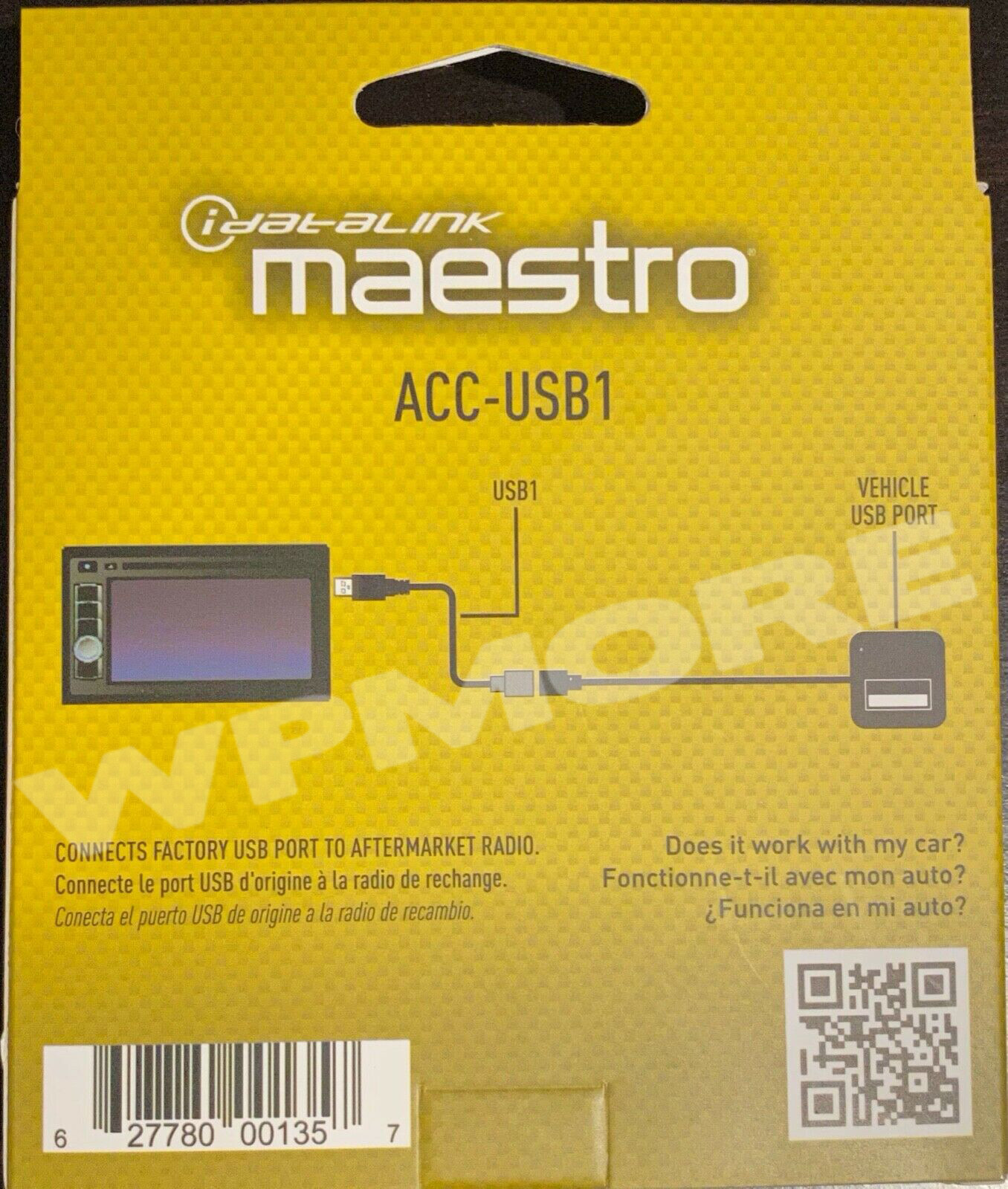 iDataLink Maestro ACC-USB1 USB Adapter for select Chrysler Ford Chevy ...