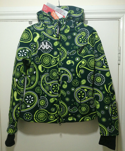 KAPPA SKI JACKET 4CENTO 408 WINTER SPORTS BOTANIC GREEN WOMEN'S MEDIUM ...