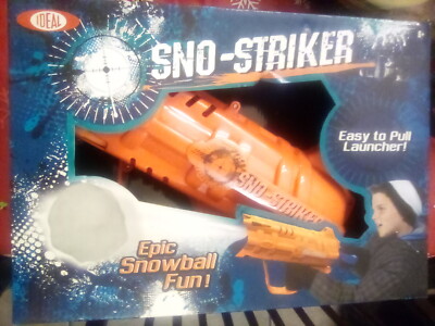 Sno-Striker - SnowBall Gun ,Snow Launcher Toy - Easy To Pull - Ideal ...