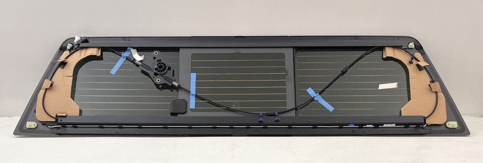 Fits 2022-2025 Toyota Tundra Ext. Cab Rear Back Window Glass Power ...