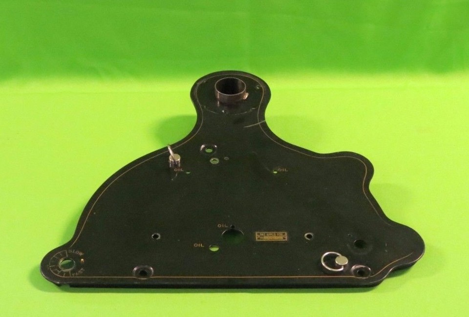 Vintage Brunswick Model 117 Phonograph Bed Plate | eBay