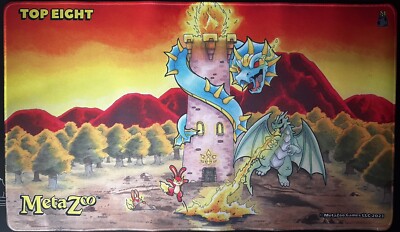 Metazoo Flame Tower Top Eight Playmat With Bag Never Used Dallas ...