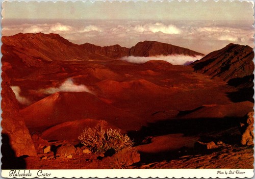 Maui Hawaii Haleakala Crater Extinct Volcano Postcard HI | eBay