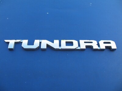 14 15 16 17 18 19 20 TOYOTA TUNDRA SIDE DOOR CHROME EMBLEM LOGO BADGE ...