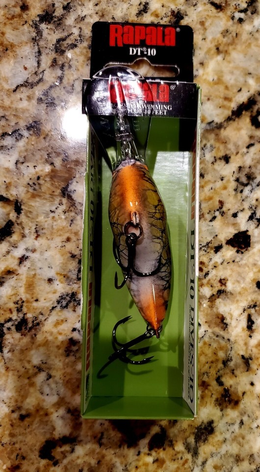 Custom Painted Rapala DT10 Crankbait New With Original Package | eBay