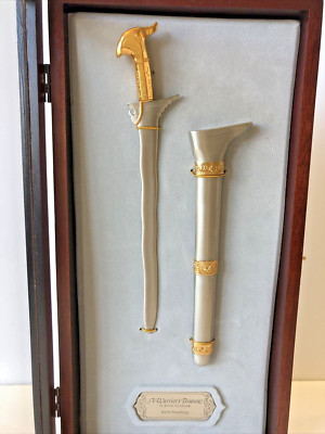Royal Selangor Gold + Pewter Malaysian Keris Sundang A Warriors ...