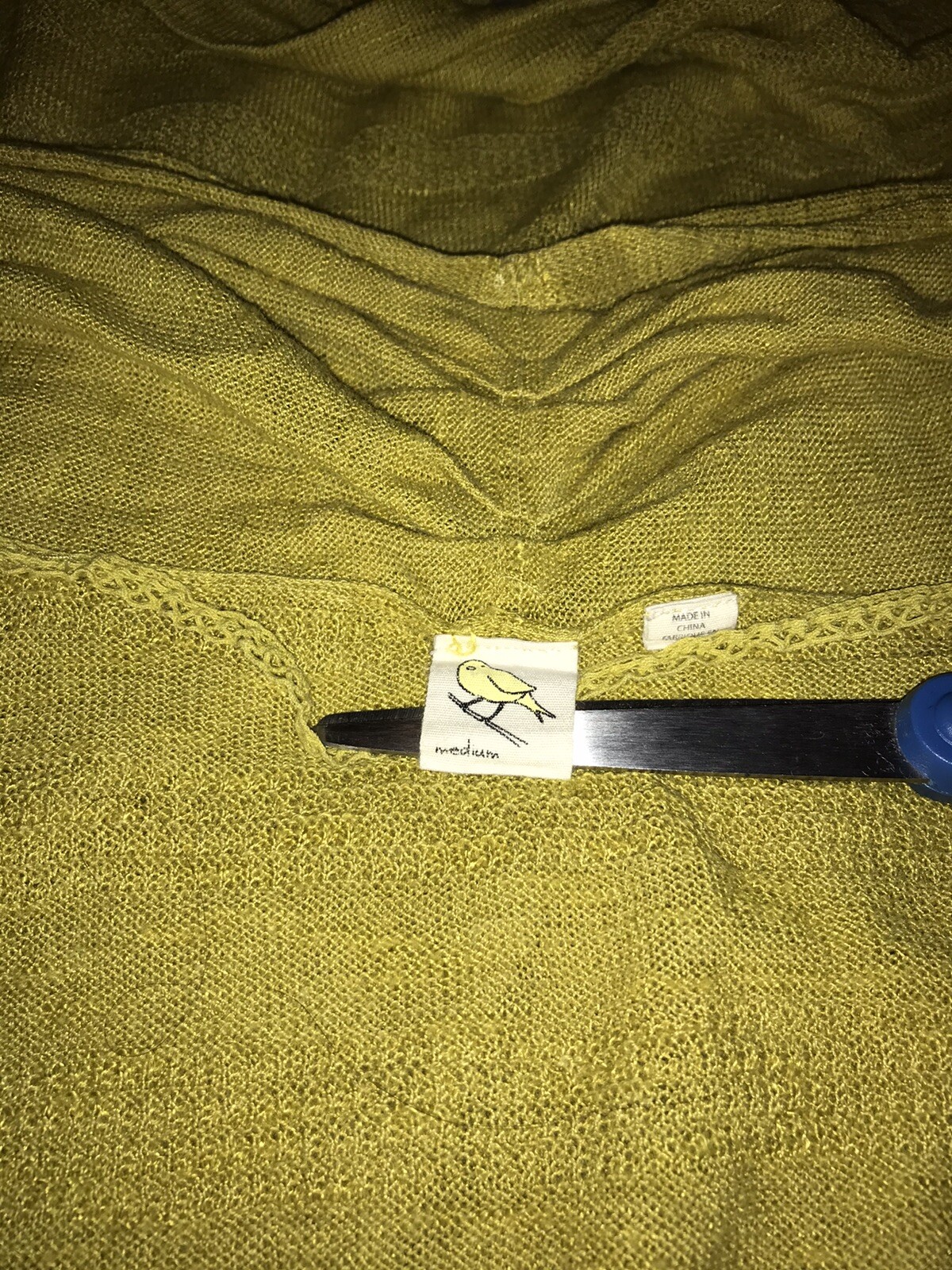 Yellow Bird Anthropologie Yellow Open Front Cardigan,… - Gem