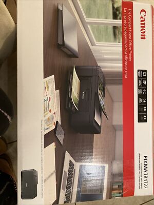 NEW Canon PIXMA TR4722 (4520) Color Printer -Wireless-All-In-One Scan ...