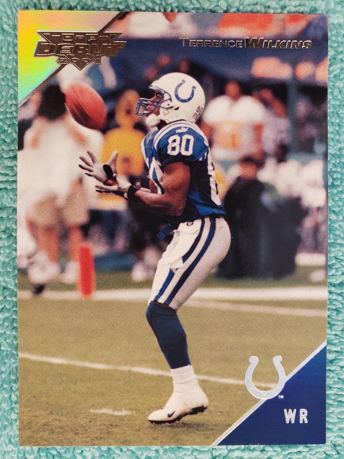 2001 TOPPS DEBUT TERRENCE WILKINS #42 INDIANAPOLIS COLTS | eBay