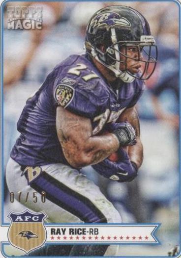 2012 Topps Magic - Ray Rice #60 Mini Pigskin /50 for sale online | eBay