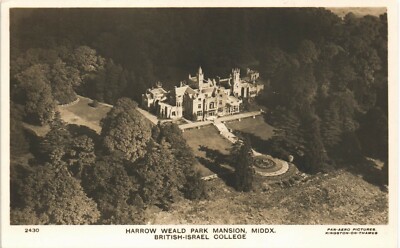 Harrow Weald Park Mansion. British-Israel College # 2430 by Pan-Aero ...