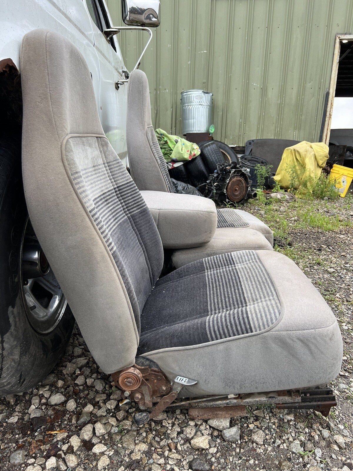 SEATS 89-92 Ford Ranger Extended Cab FRONT 60 / 40 Split BENCH SEAT w ...