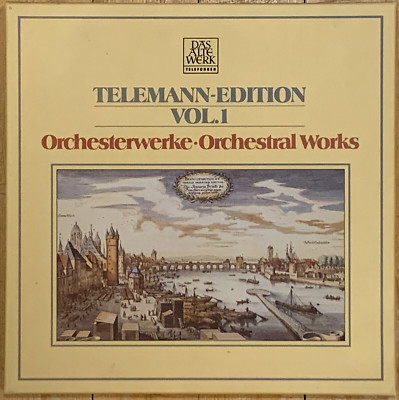 Telemann Edition Vol.1 Orchestral Works BRÜGGEN HARNONCOURT Telefunken ...
