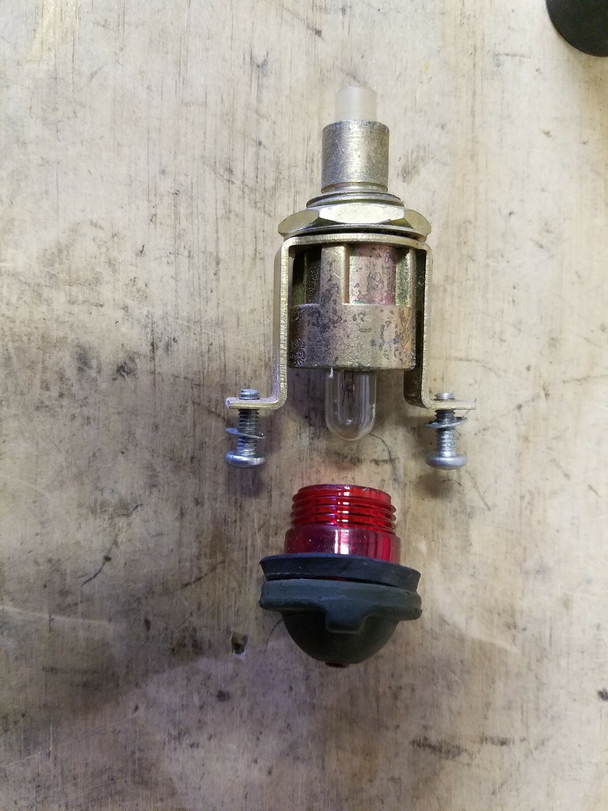 N.O.S. Military Dash Indicator Light M151 M151A2 M35 Dodge M37 M936 ...