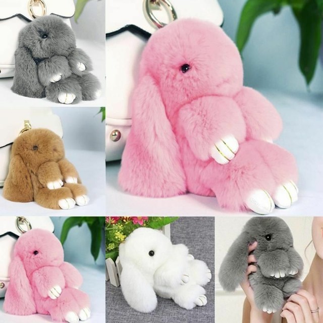 Rabbit Soft Toys Super Cute Children Kids Fluffy Bunny Shape Artificial ...