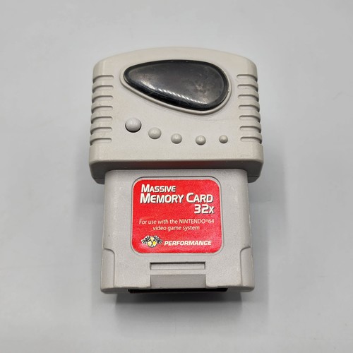 Performance Massive Memory Card 32x - Nintendo 64 Controller Pak ...