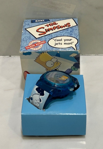 Vintage 2002 Burger King -The Simpsons Bart Simpson Talking Watch In ...