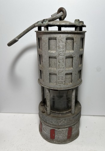 Vtg Koehler Permissible Flame Safety Lamp No 209 Coal Miners Lantern USA | eBay