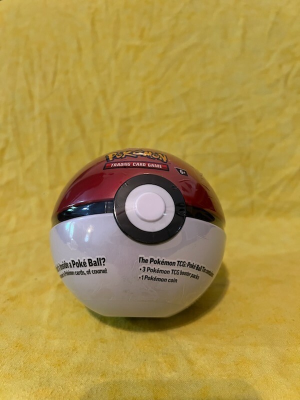 Pokemon TCG PokeBall Tin Brand New Factory Sealed [Standard PokeBall ...