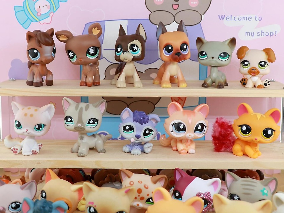 lps Pet Shop Random Pack, Random 3pcs lps Pets and Random 7pcs ...