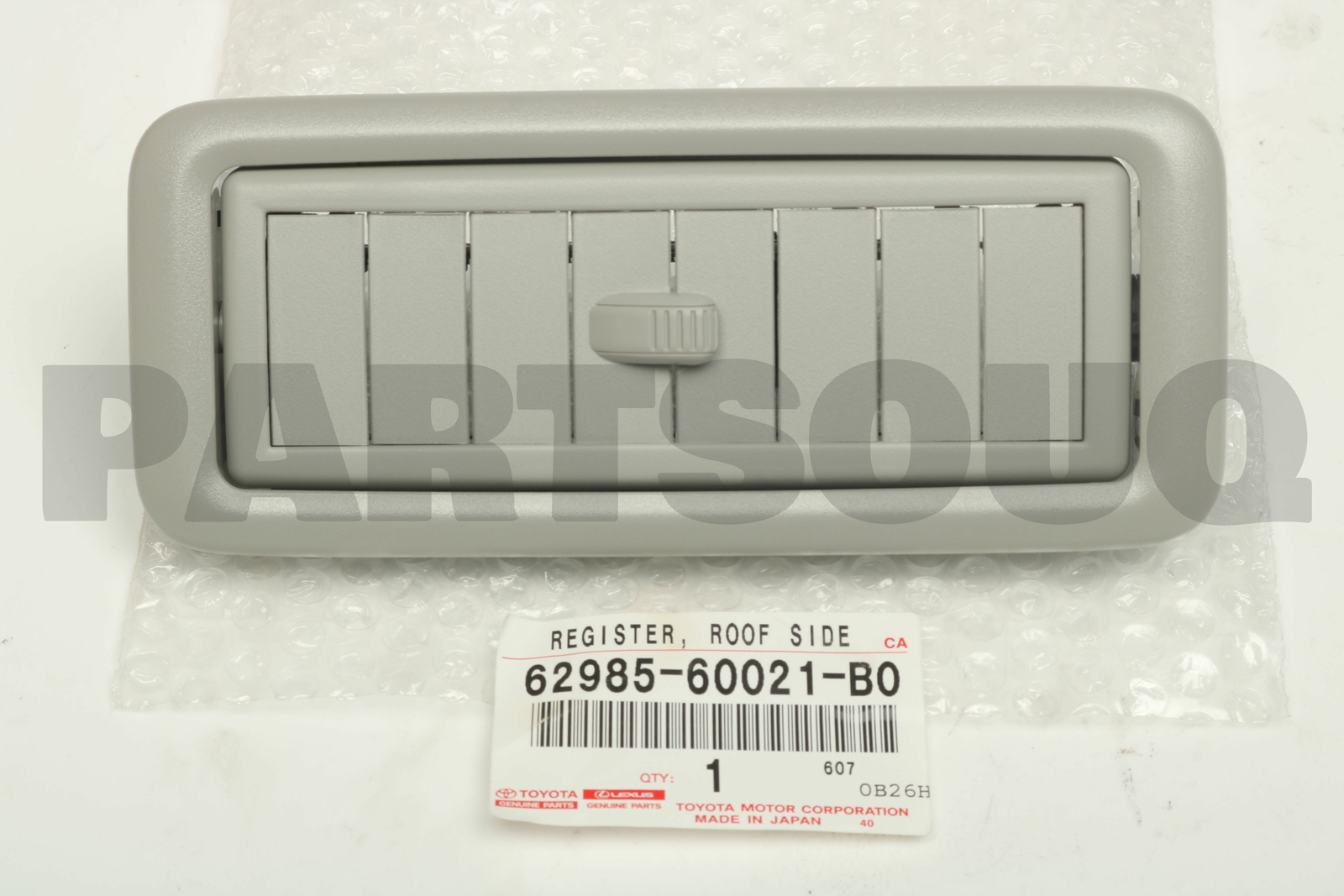 6298560021B0 Genuine Toyota REGISTER ROOF SIDE 62985-60021-B0 | eBay