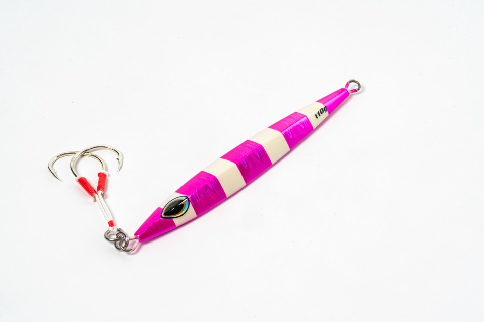 Slow Pitch Jig Flat Fall Jigs Vertical Jigging Saltwater Fishing Lure ...