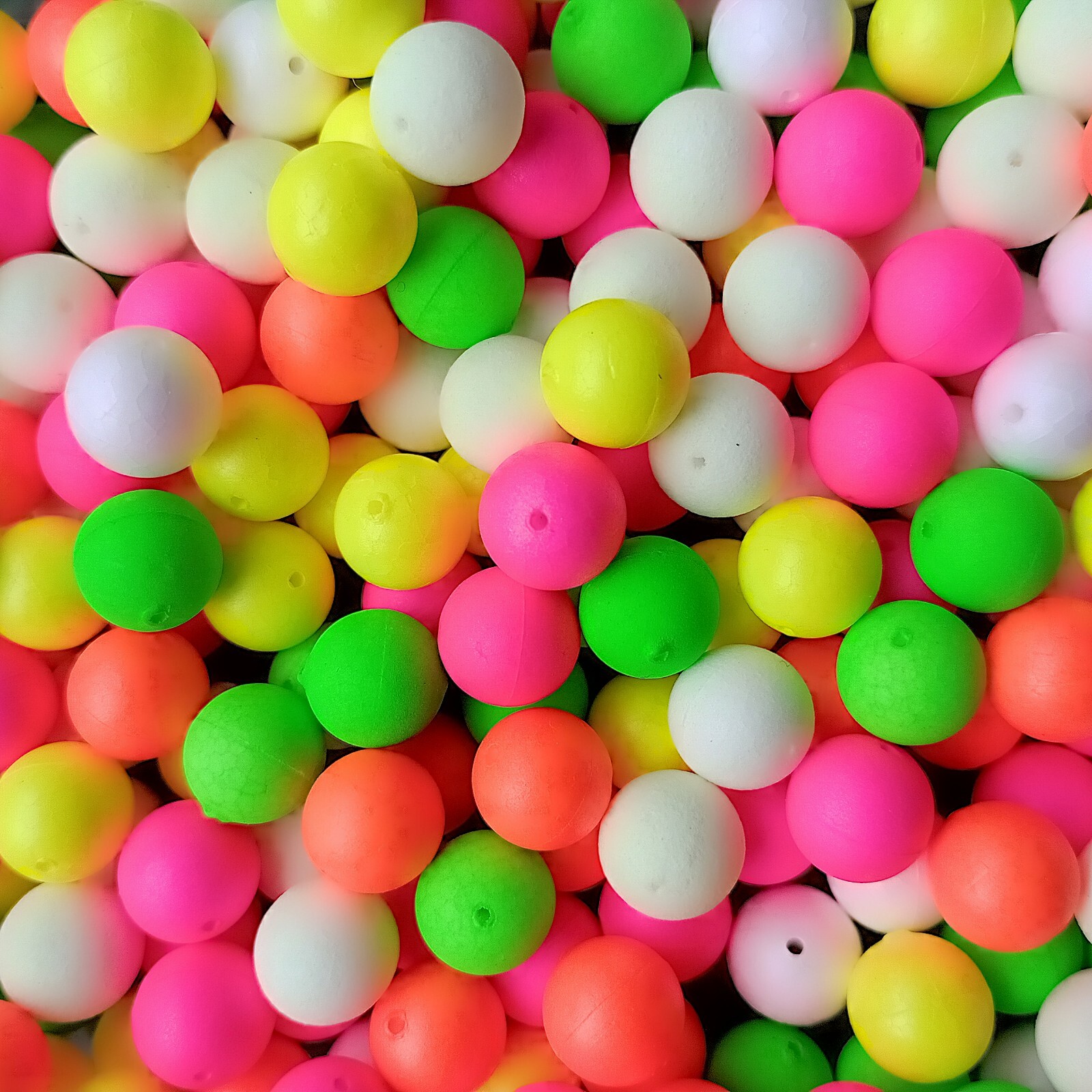 Floating Pop Up Beads For Fishing - 10mm Diameter - All Colours Plus ...