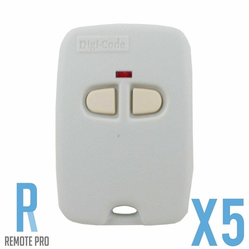 5 x Digi-Code DC5070 2 Button Genuine/Original Remote Control | eBay