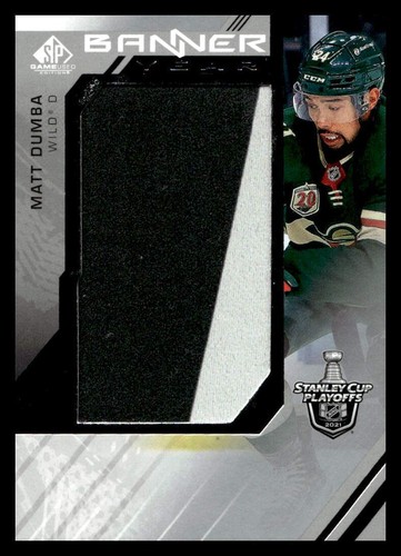 2021 SP Game Used Matt Dumba Banner #BYSC - MD Minnesota Wild | eBay