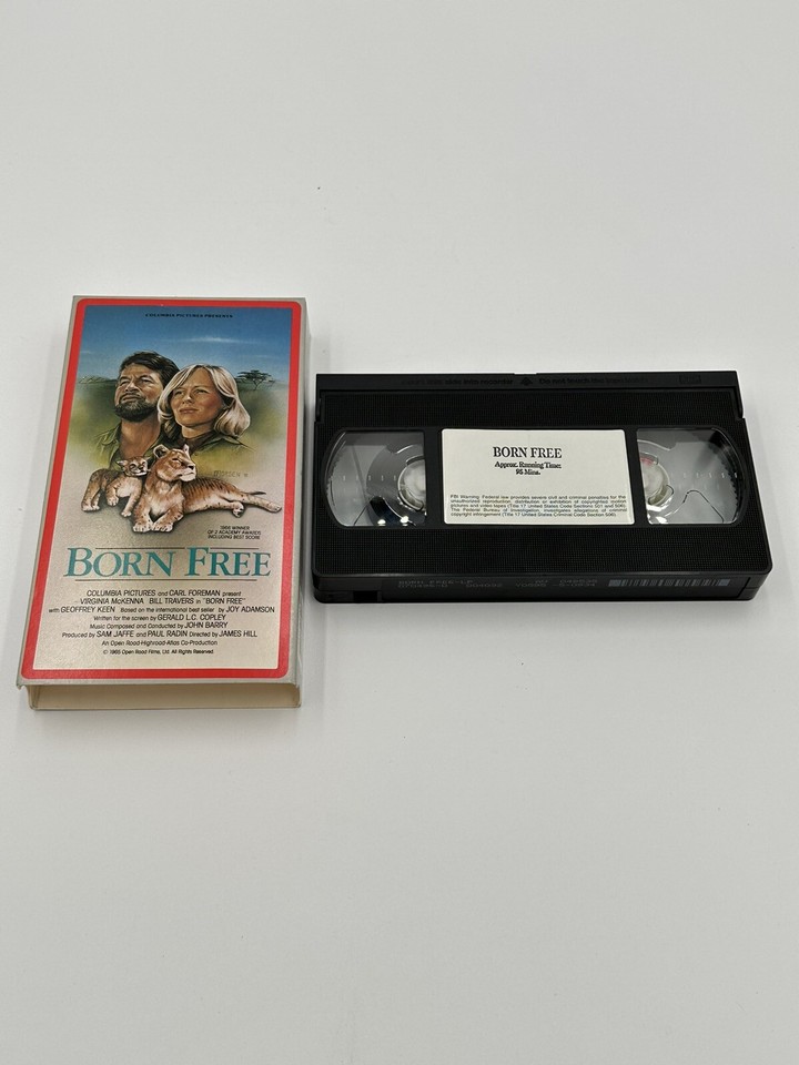 Born Free - VHS - Tested | eBay