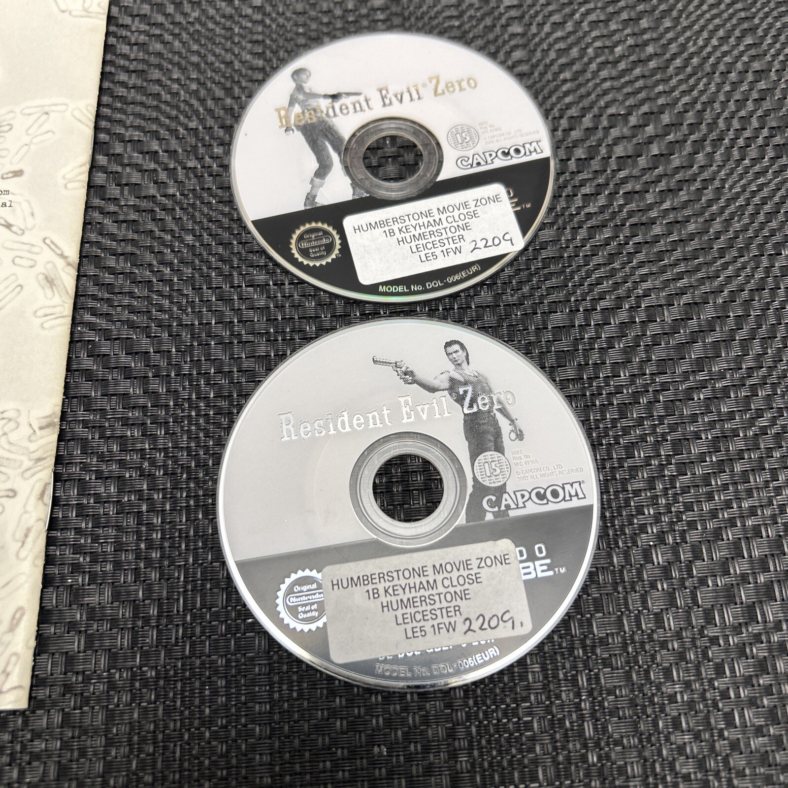 NINTENDO GAMECUBE GAME RESIDENT EVIL EVIL ZERO COMPLETE 2 DISCS | eBay