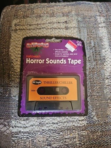 Vintage Horror Sounds Cassette Tape, Fun World, Sealed | eBay