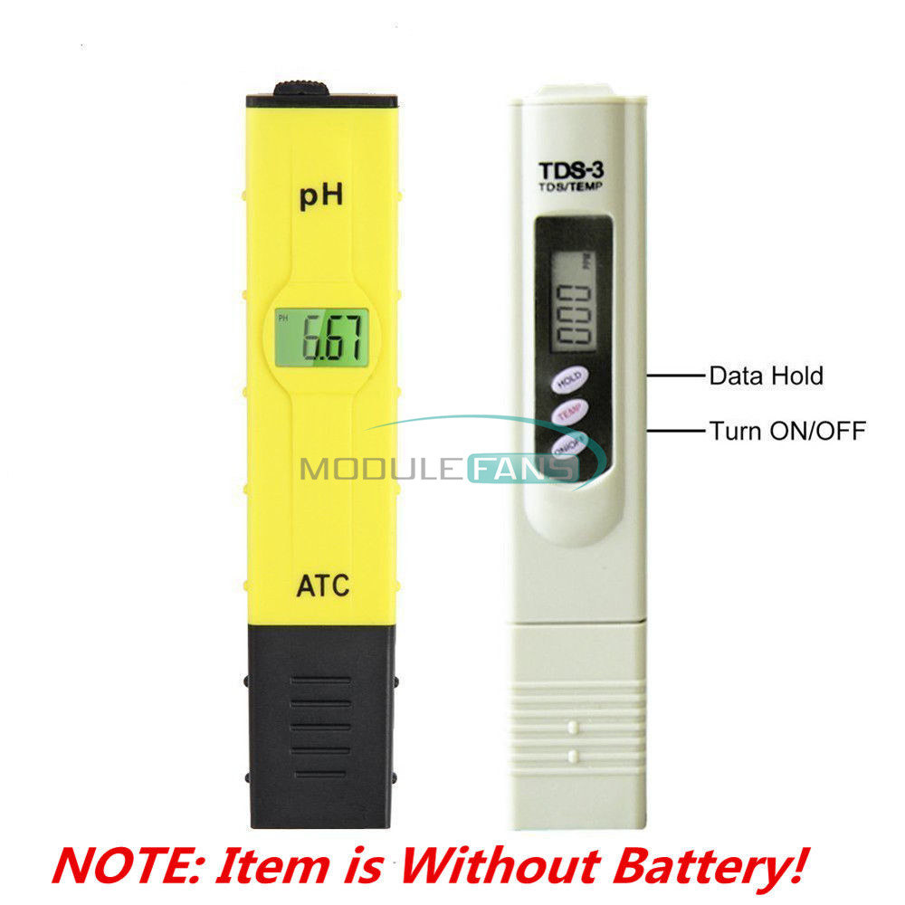 Digital TDS LCD/PH Meter Tester Lab/PH Test paper for Aquarium Pool ...