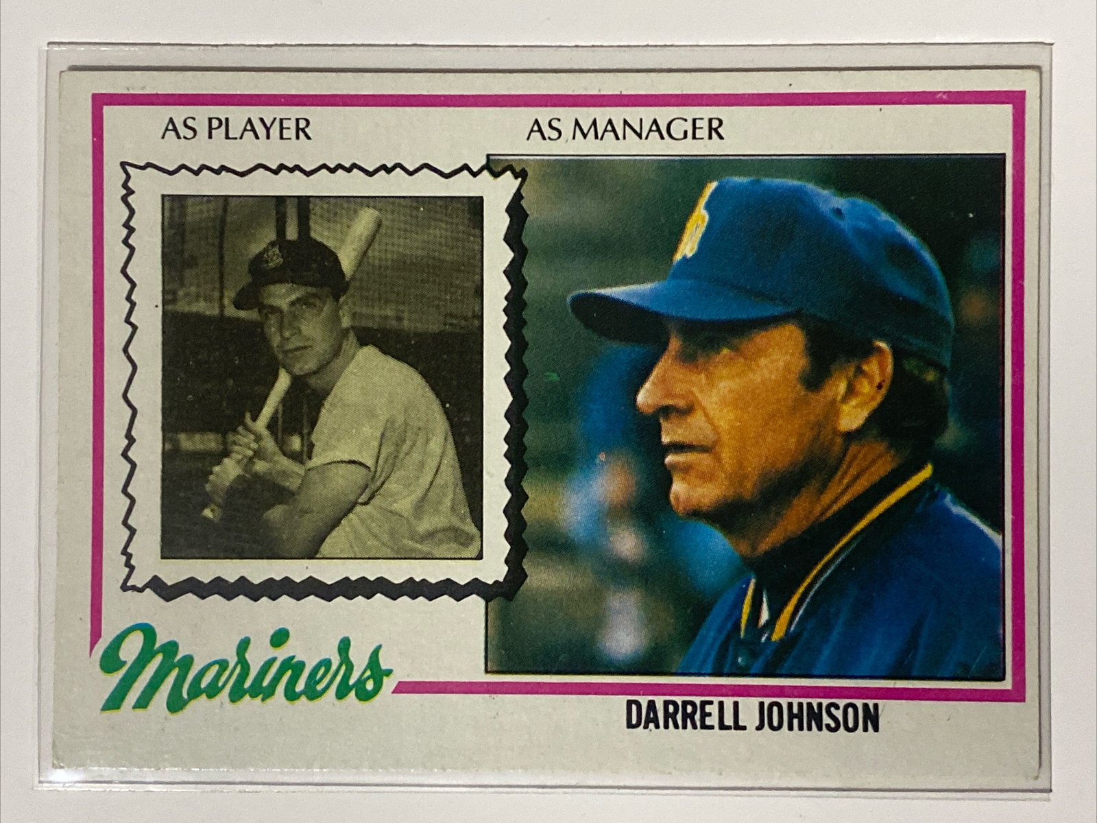 1978 Topps Baseball #79 Darrell Johnson Seattle Mariners Manager/Player ...