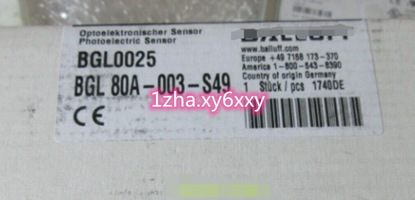 1pc for new BALLUFF BGL0025 photoelectric switch BGL 80A-003-S49 #ZH | eBay