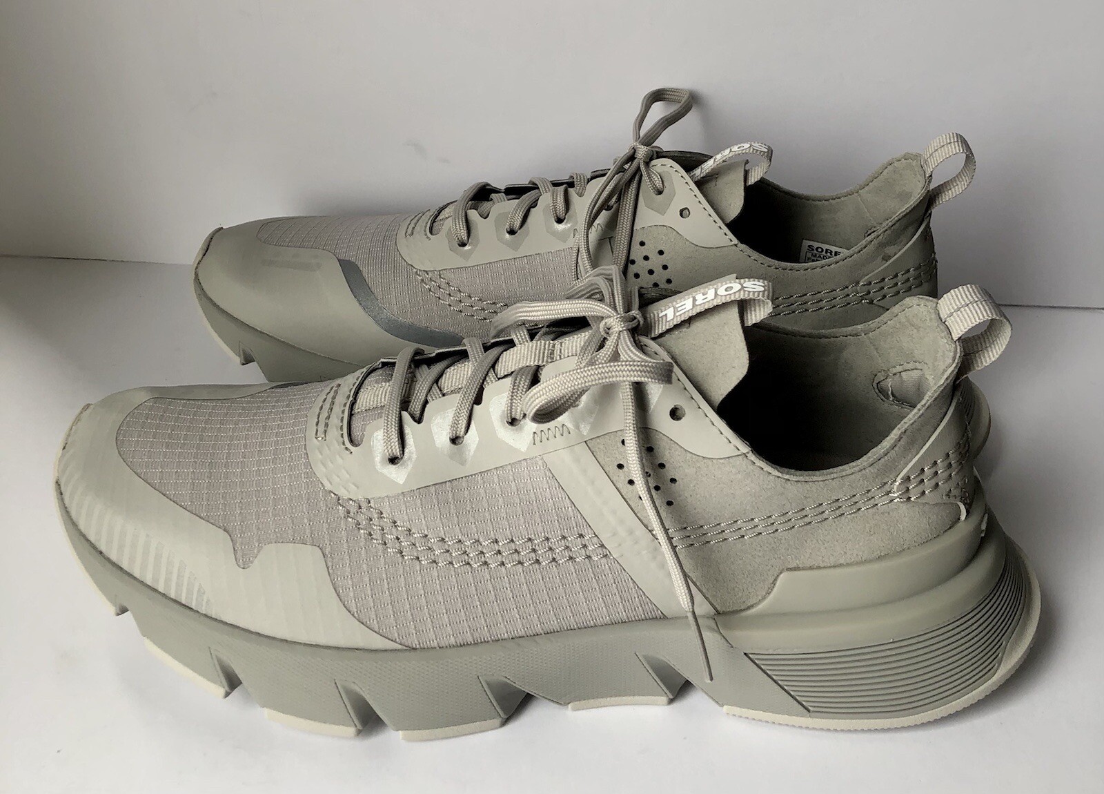 Sorel Women's Kinetic Rush Ripstop Tennis Sneaker Leather & Nylon Size ...