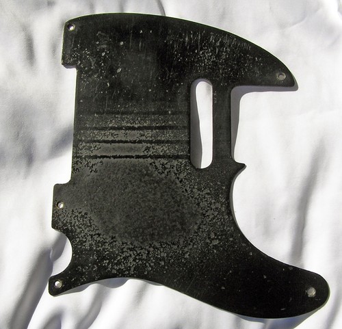1951-54 Original Fender Telecaster Tele Pickguard Black guard not ...