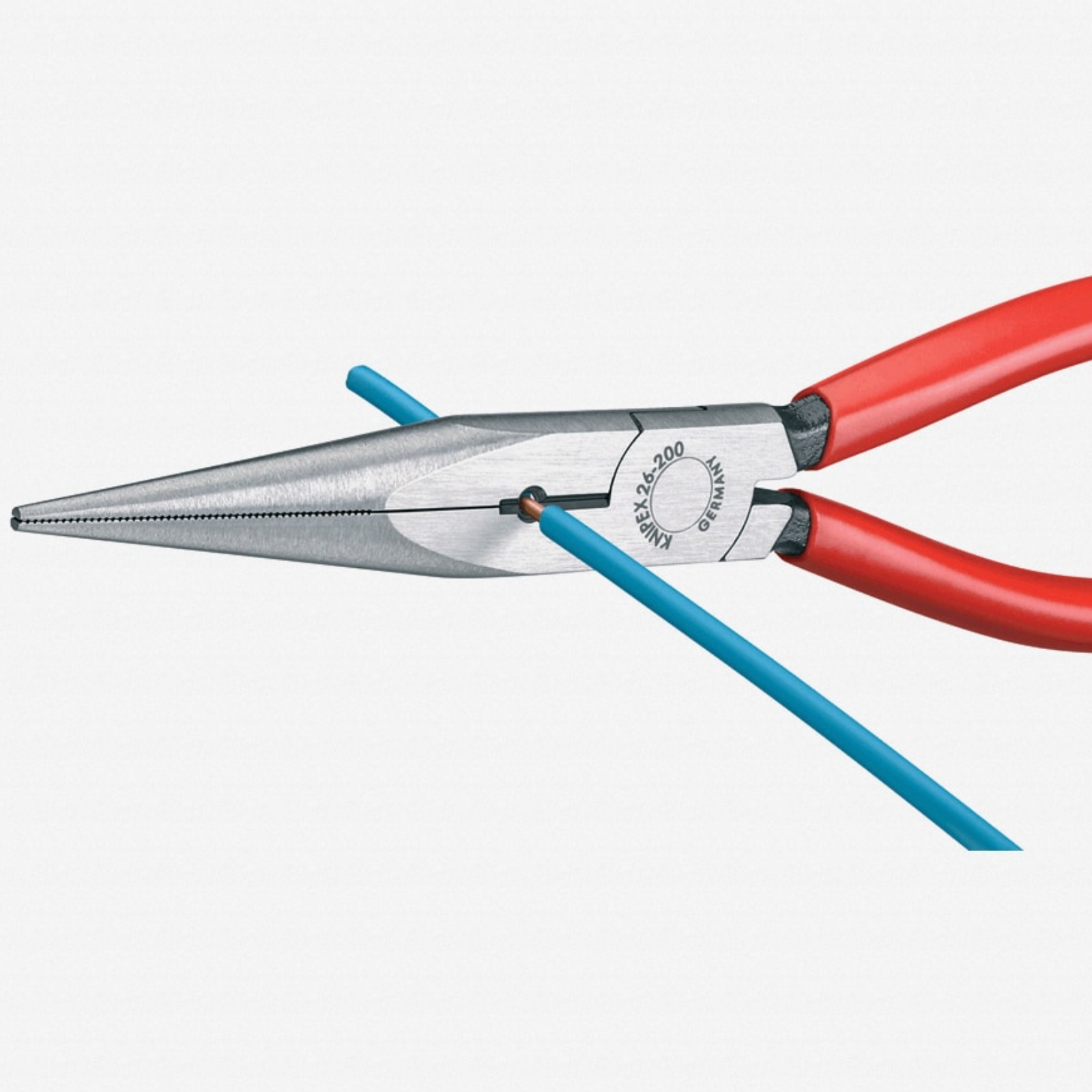 Knipex 2611200 200mm 8" Snipe Pointy Nose Side Cutters Cutting Pliers ...